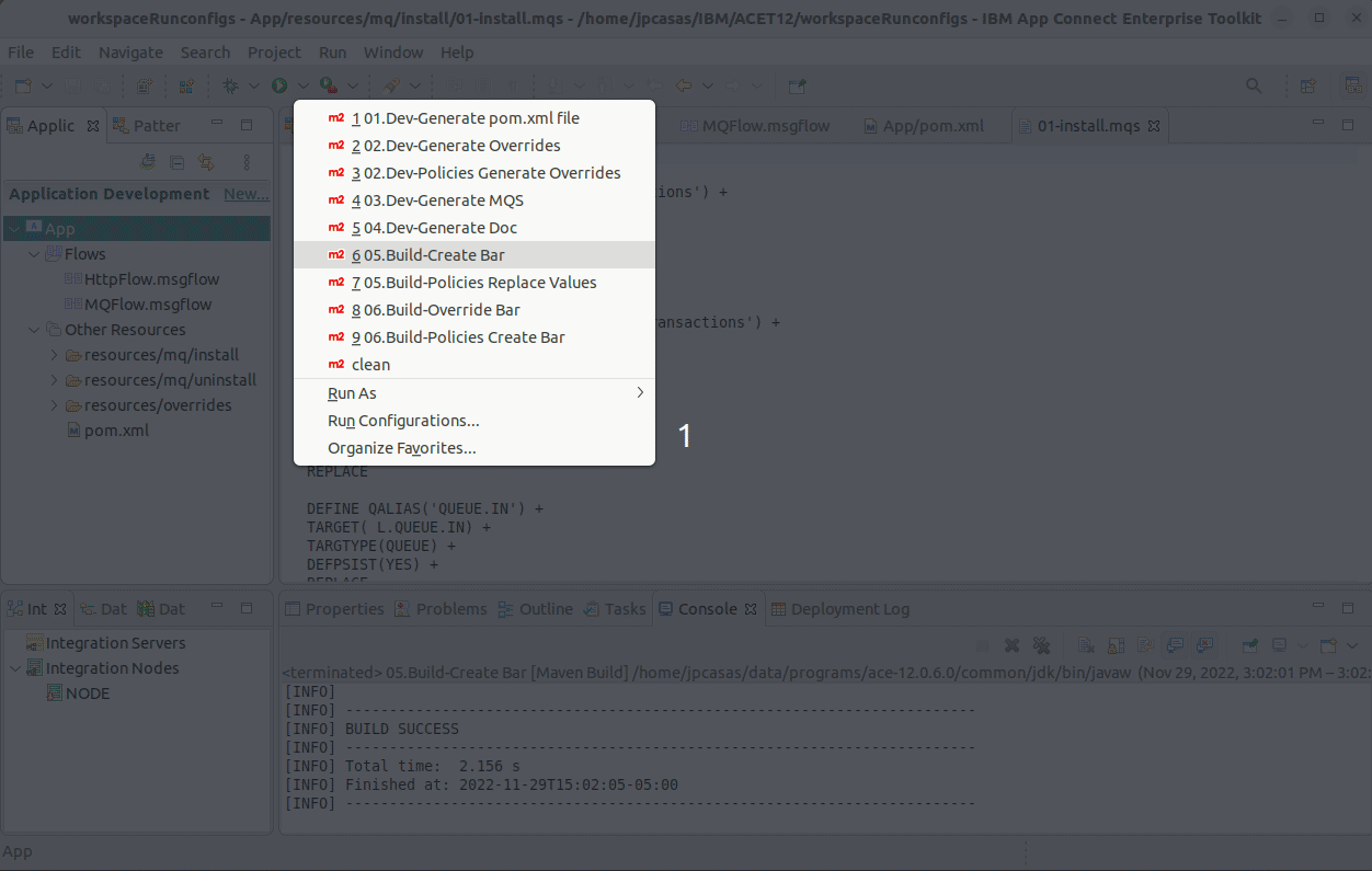 Toolkit Integration Ibm Maven Plugin